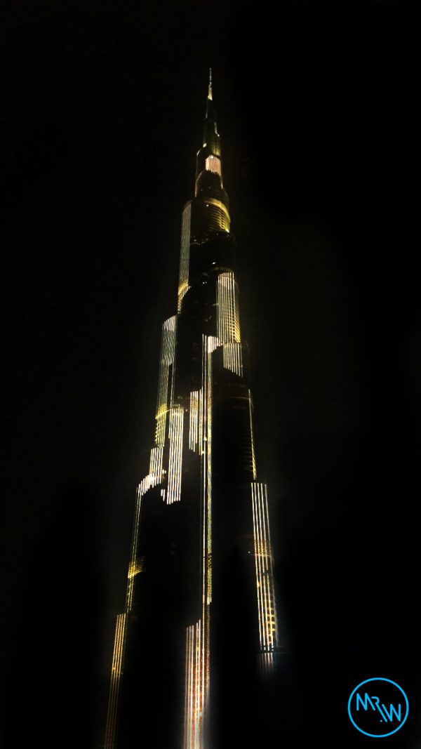 Studio Mr.White - Burj Khalifa Facade Mapping - Dubai Design Week