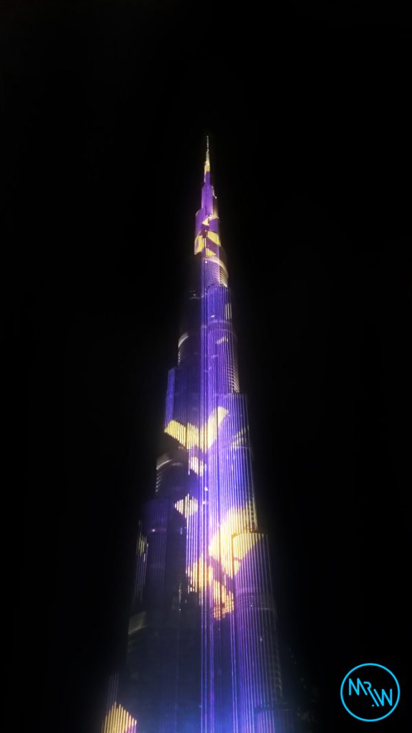 Studio Mr.White - Burj Khalifa Facade Mapping - Dubai Design Week