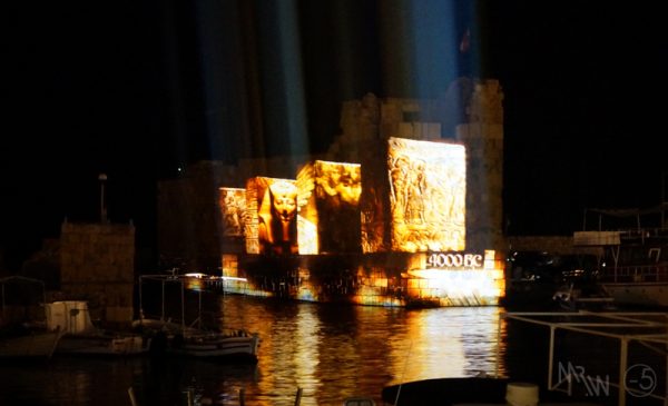 Studio Mr.White - Byblos 3D Projection Mapping the Iconic Citadel